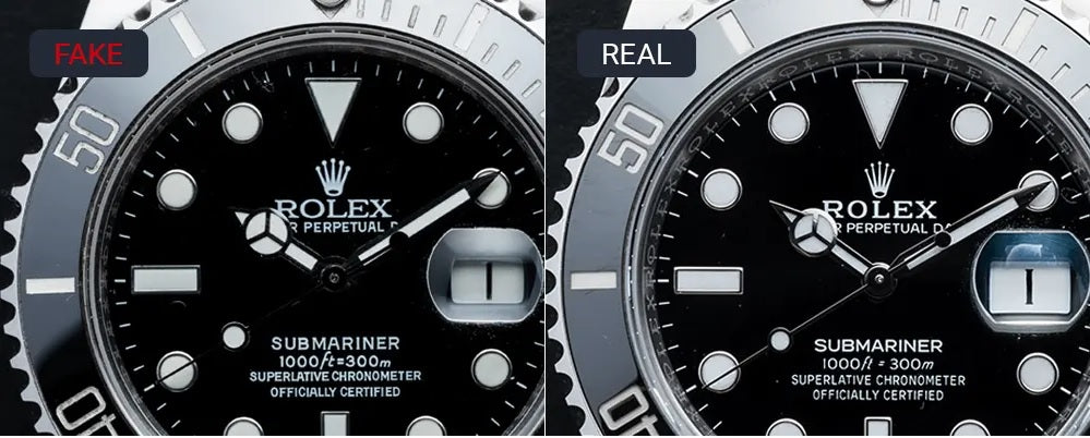 How to Spot a Fake Rolex Dial – Pineforest Jewelry